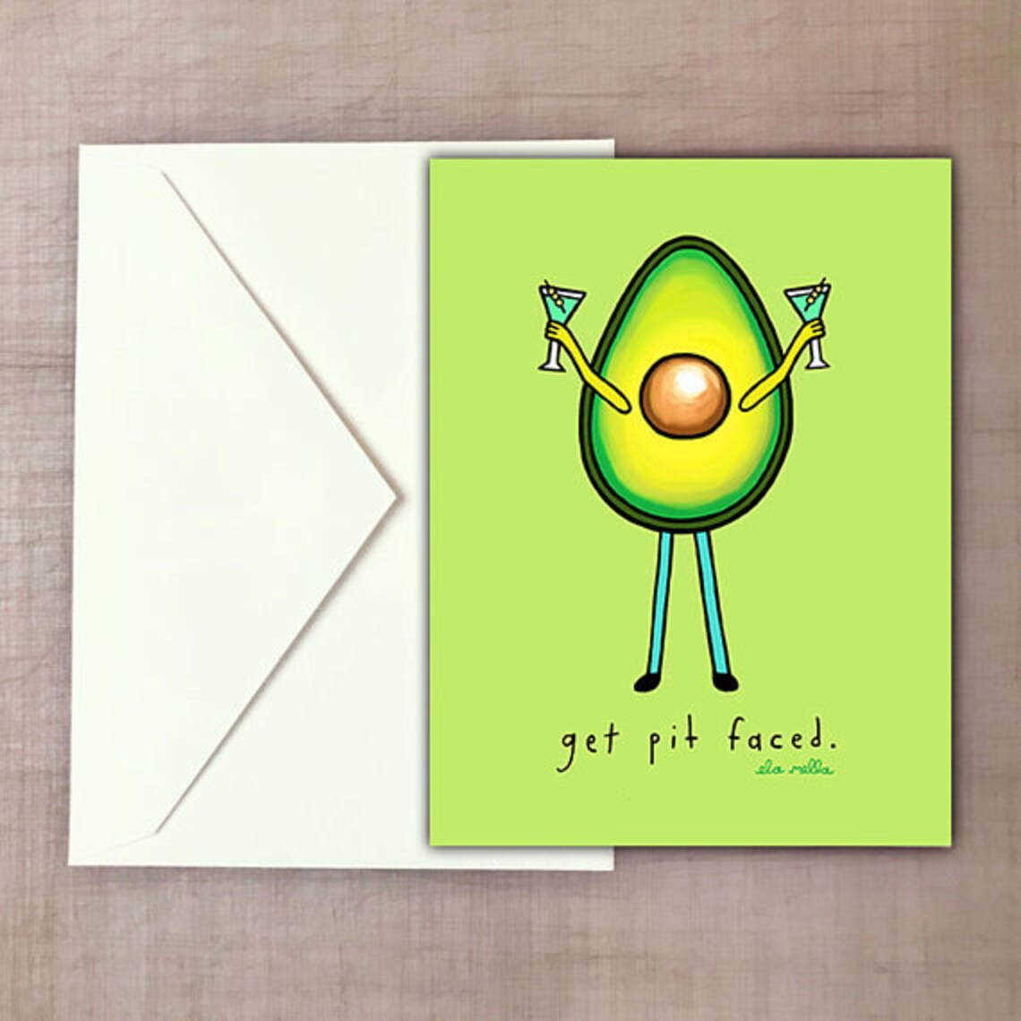 Avocado Greeting Card Variety Pack Pack of 10 | Etsy