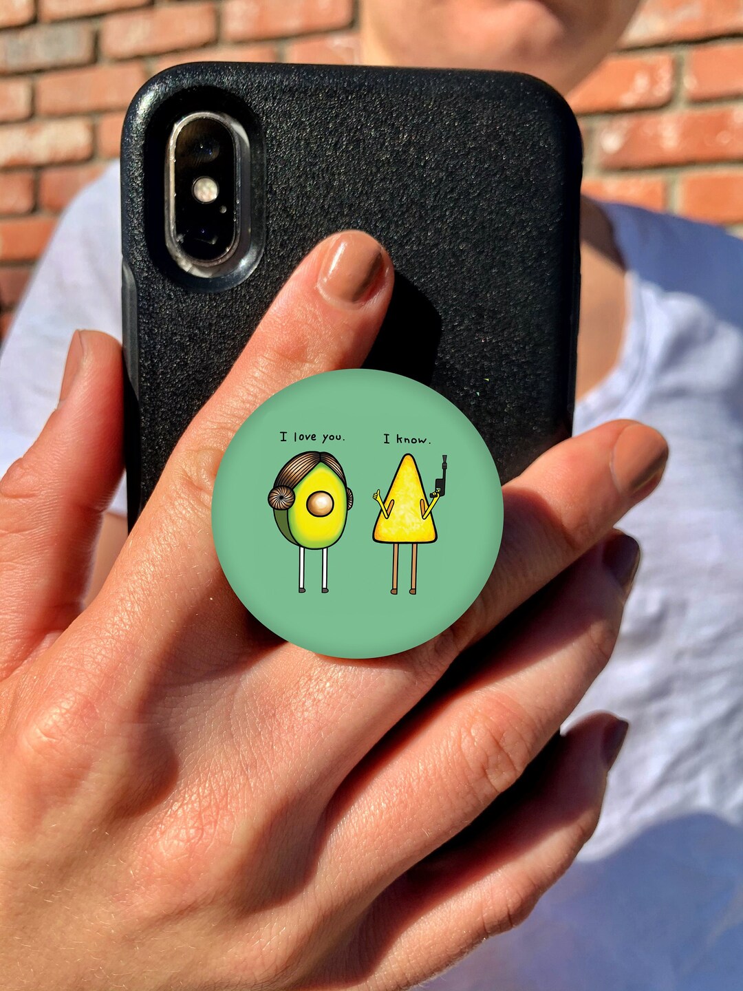 Star Wars - Avocado Cell Phone Grip - Etsy