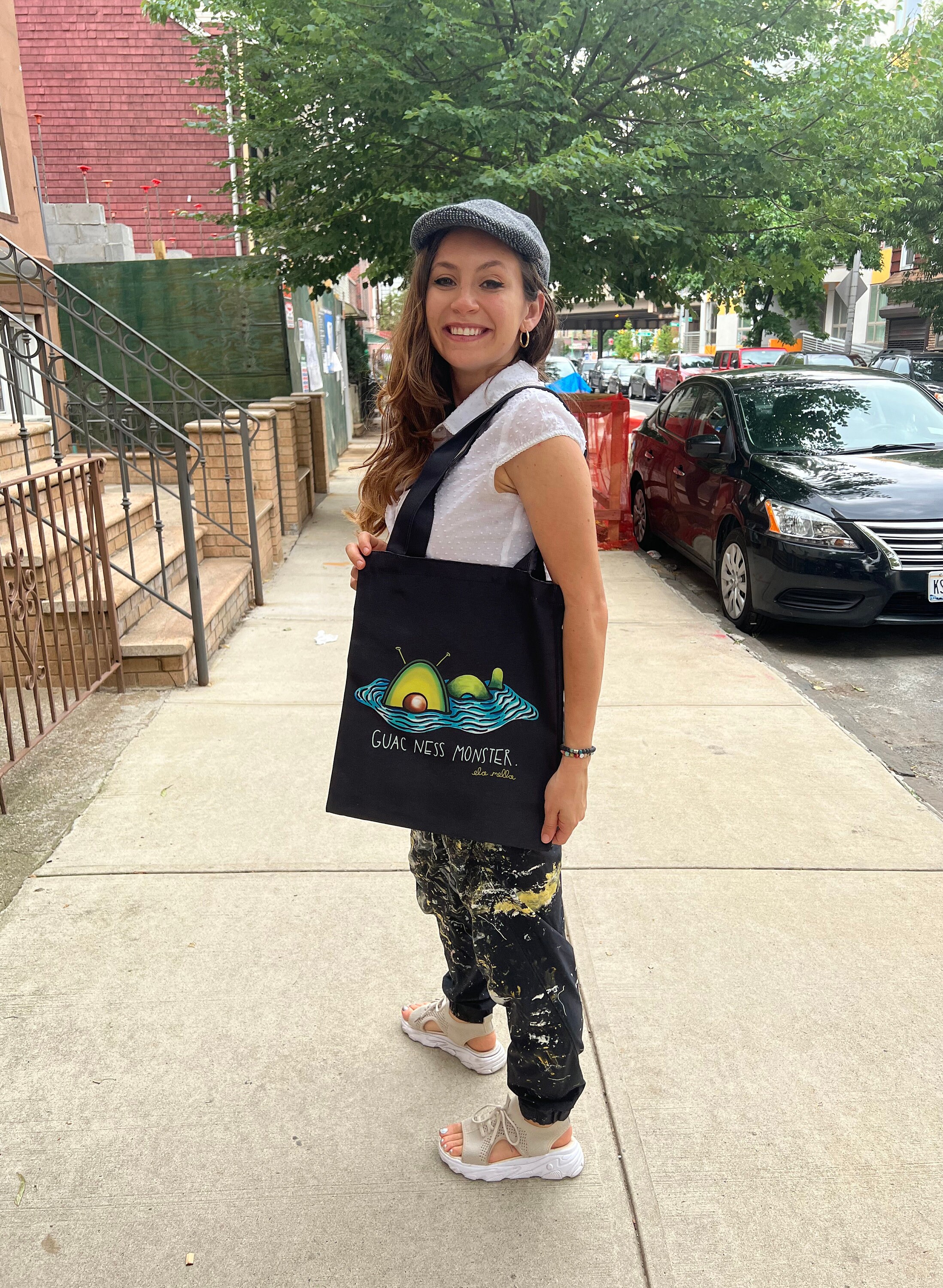 Guac Ness Monster Avocado Tote Bag - Etsy