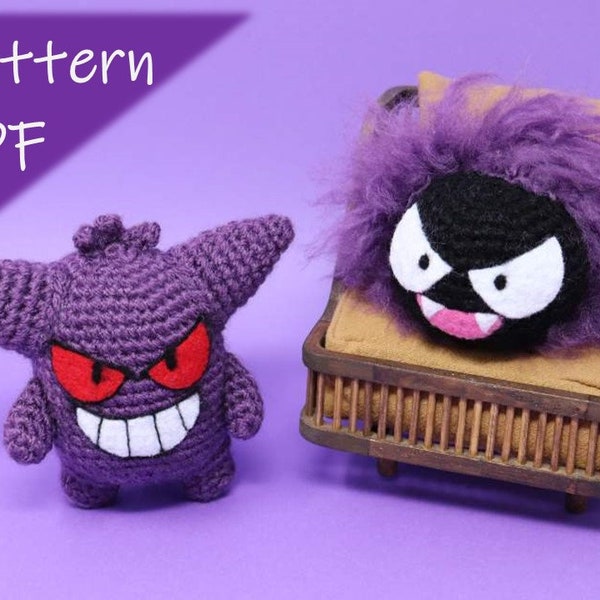 Gengar Plushie - Etsy