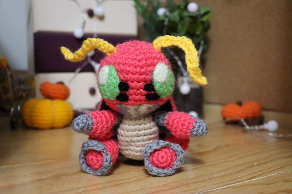 Tentomon Crochet Amigurumi Pattern - Etsy Canada
