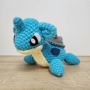 Lapras Amigurumi Crochet Pattern - Etsy