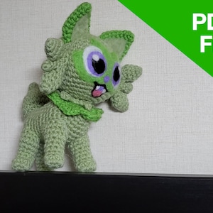 Sprigatito Crochet Amigurumi Pattern - Etsy