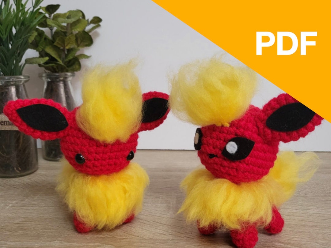 Flareon Amigurumi Pattern - Etsy