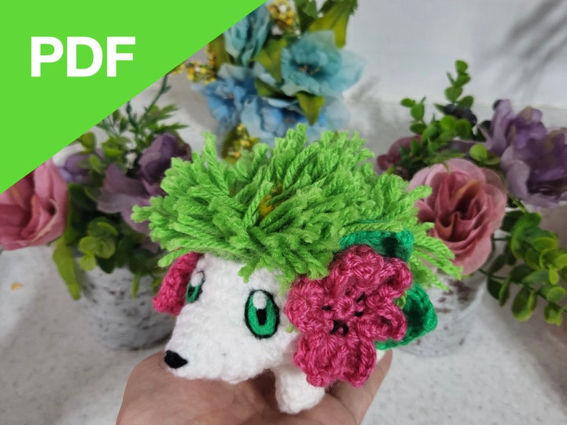 Shaymin Amigurumi Pattern - Etsy