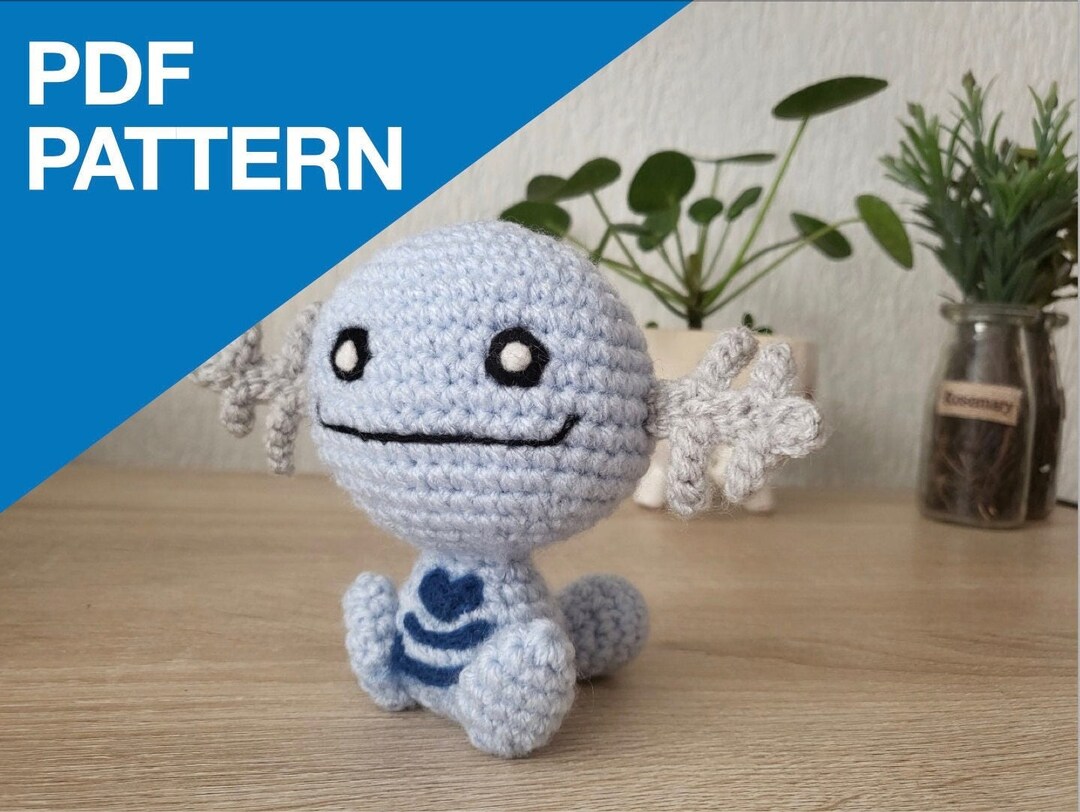 Wooper Crochet Pattern - Etsy