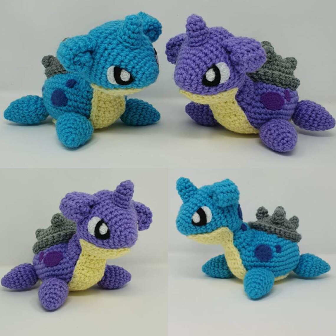 Lapras Amigurumi Crochet Pattern - Etsy