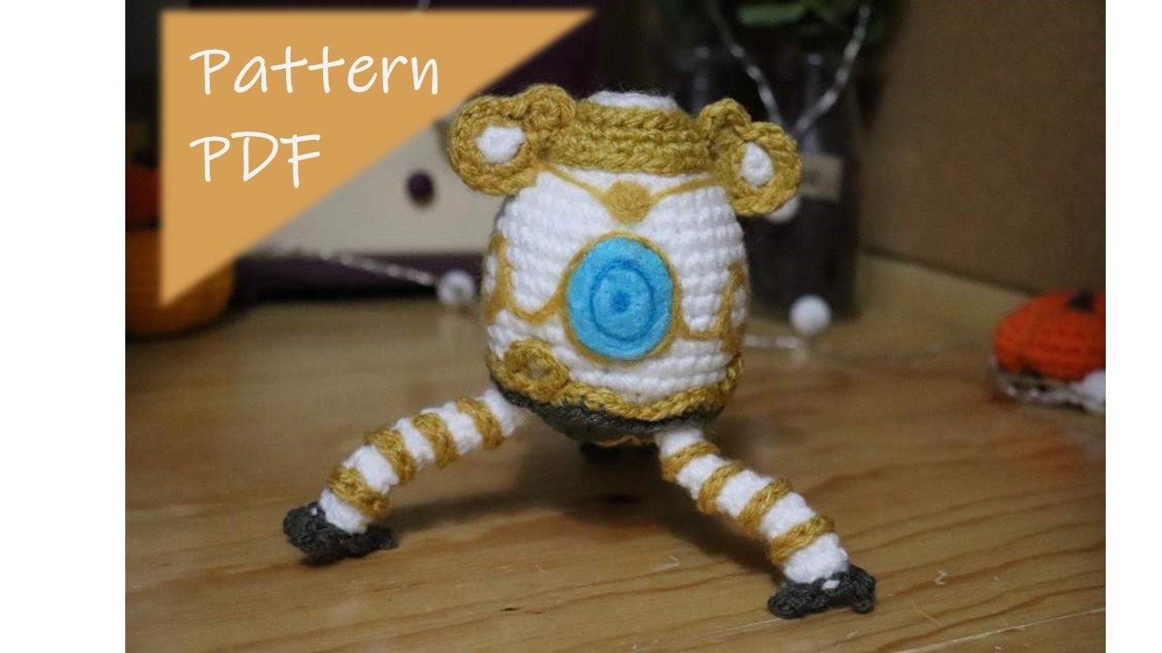 Egg Guardian Terrako Amigurumi Crochet Pattern - Hyrule Warriors Age of ...
