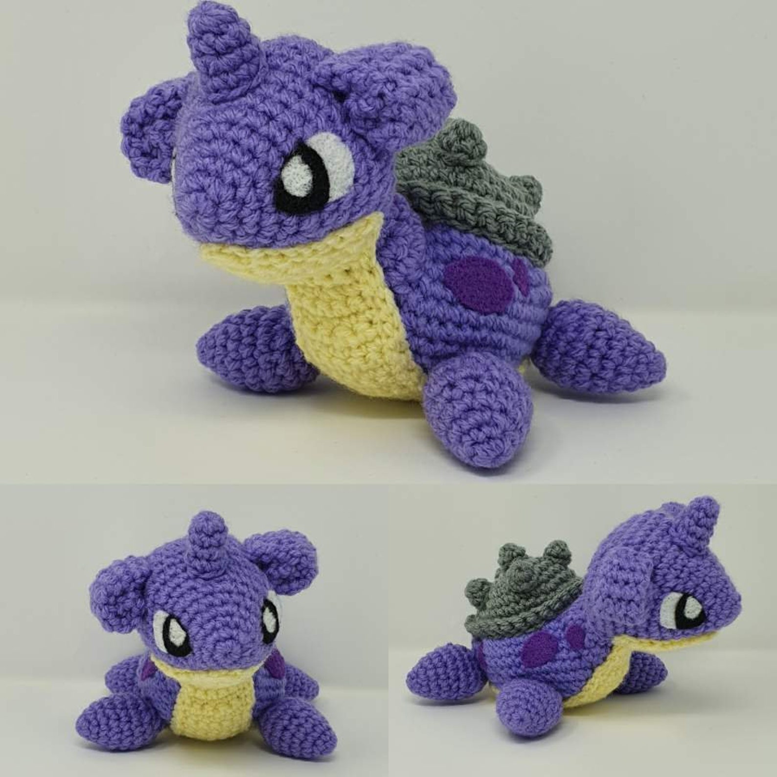 LAPRAS Crochet Amigurumi - Etsy