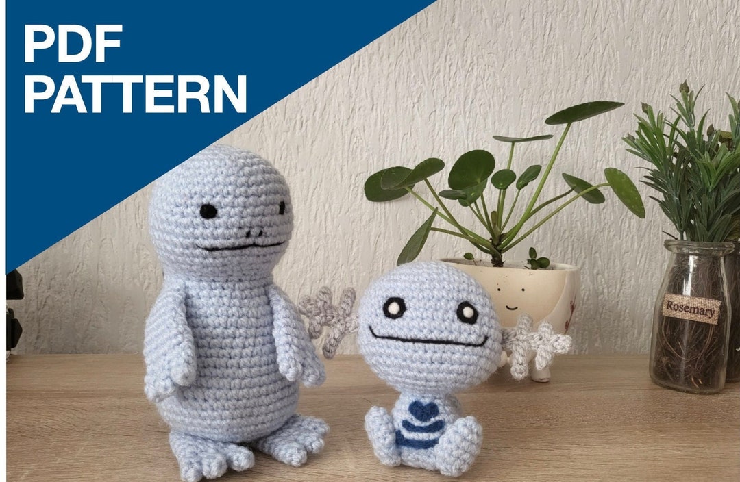 Wooper Quagsire Bundle Pattern - Etsy
