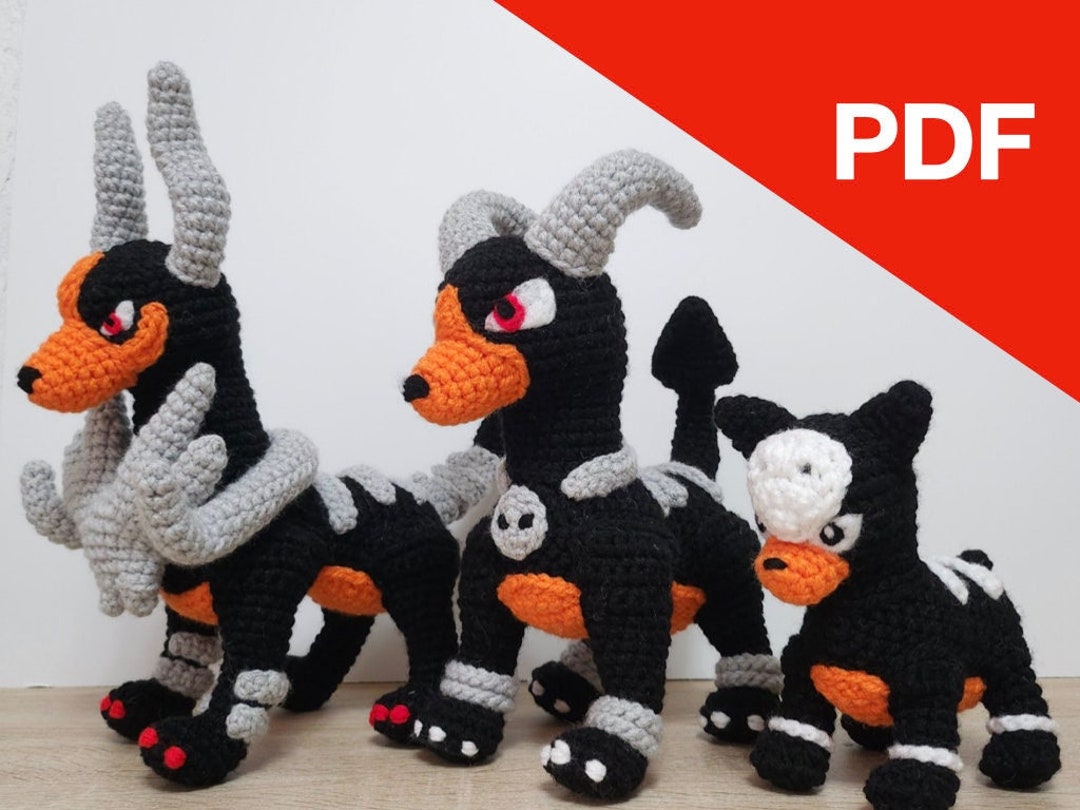Houndour Evolution Pattern Bundle - Etsy