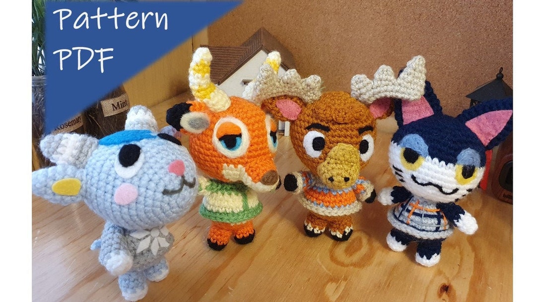 Pattern Bundle Punchy, Beau, Erik, Sherb Crochet Amigurumi Pattern - Etsy