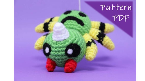 Spinarak Amigurumi Crochet Pattern - Etsy