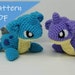Lapras Amigurumi Crochet Pattern | Etsy