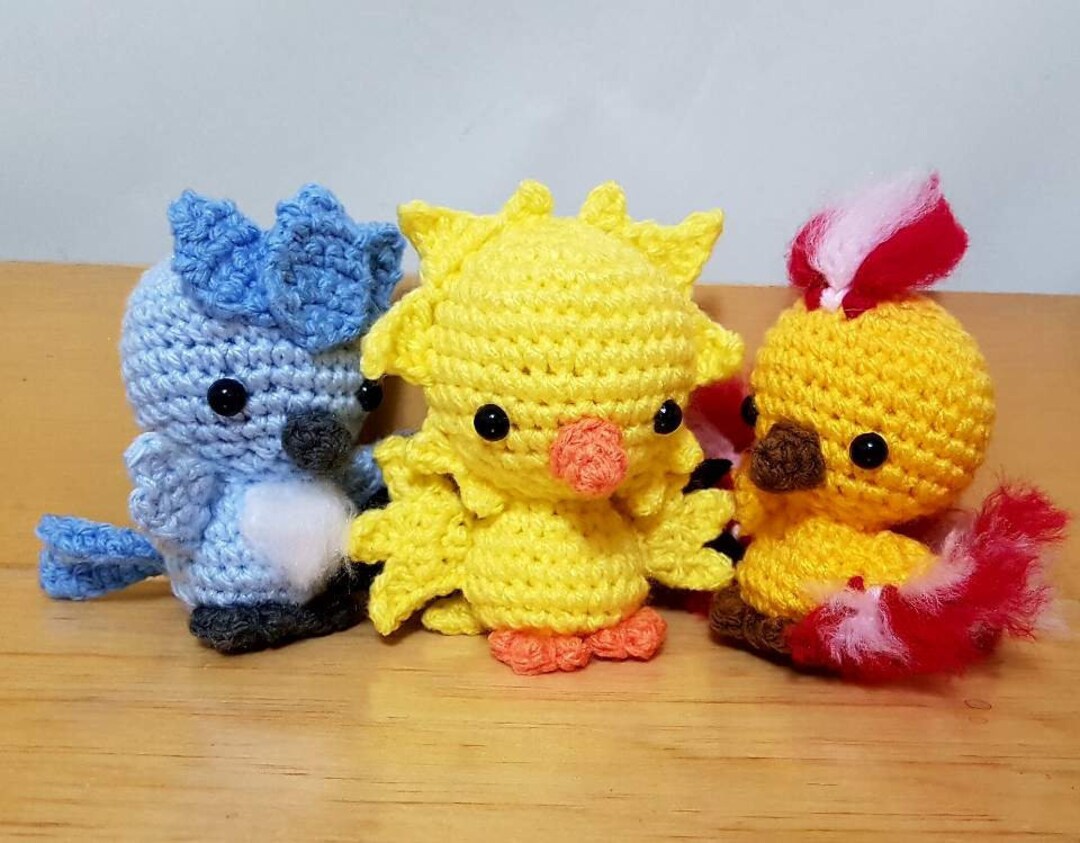Legendary Birds Crochet Amigurumi - Articuno, Zapdos, Moltres - Etsy
