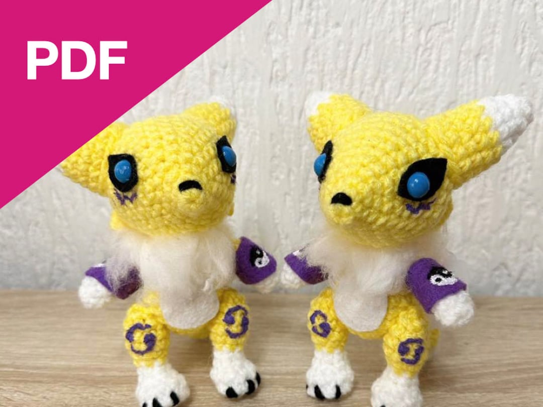 Renamon Crochet Pattern - Etsy