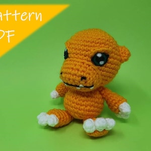 Agumon Crochet Amigurumi Pattern - Etsy
