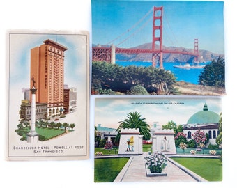 Golden Gate Bridge Postcard - Etsy