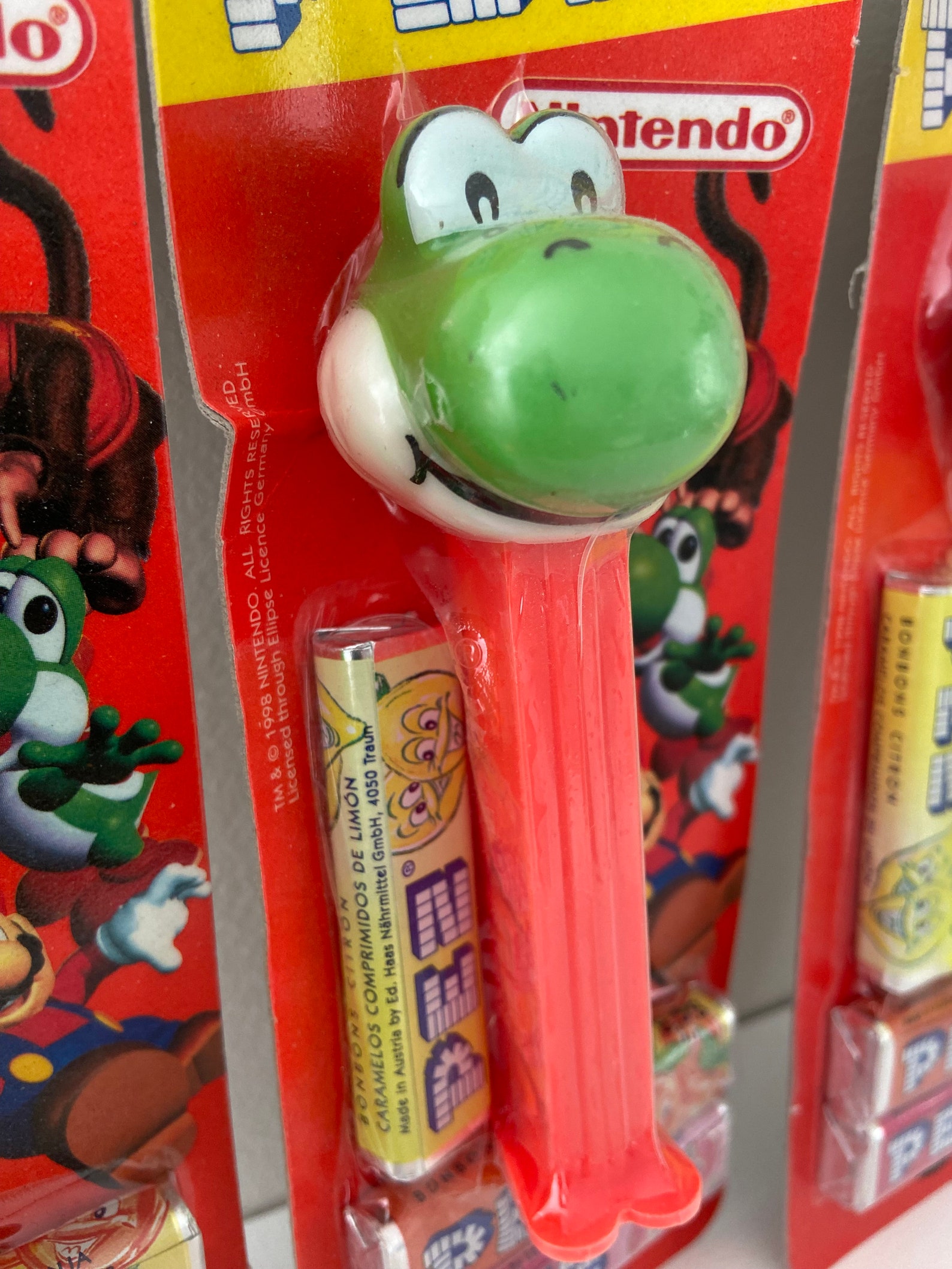 Vintage PEZ Bonbons NINTENDO Candy & Dispensers SEALED 1998 - Etsy