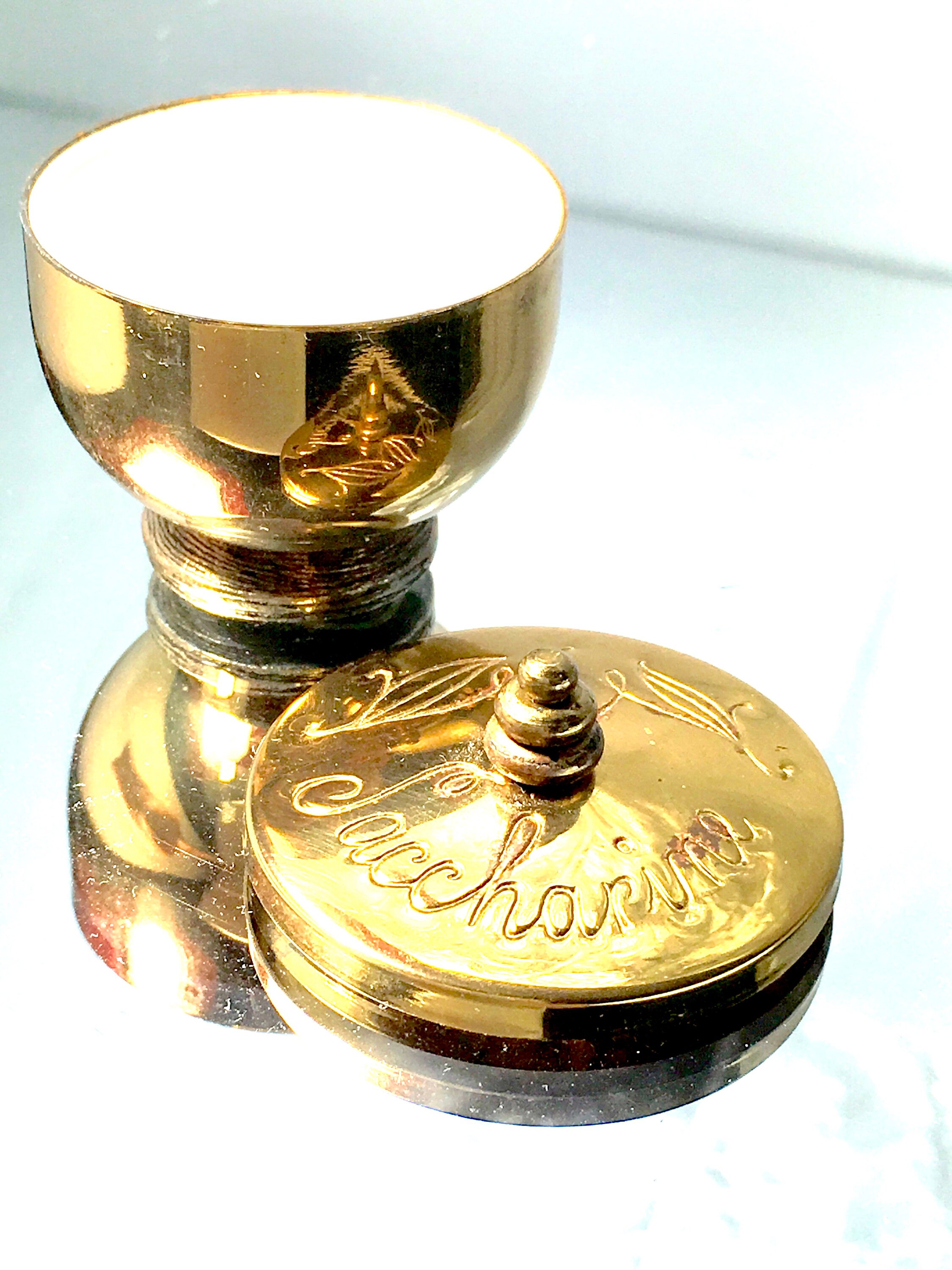 Vintage Brass Saccharine Holder, Retro Coffee Sweetener Server ...