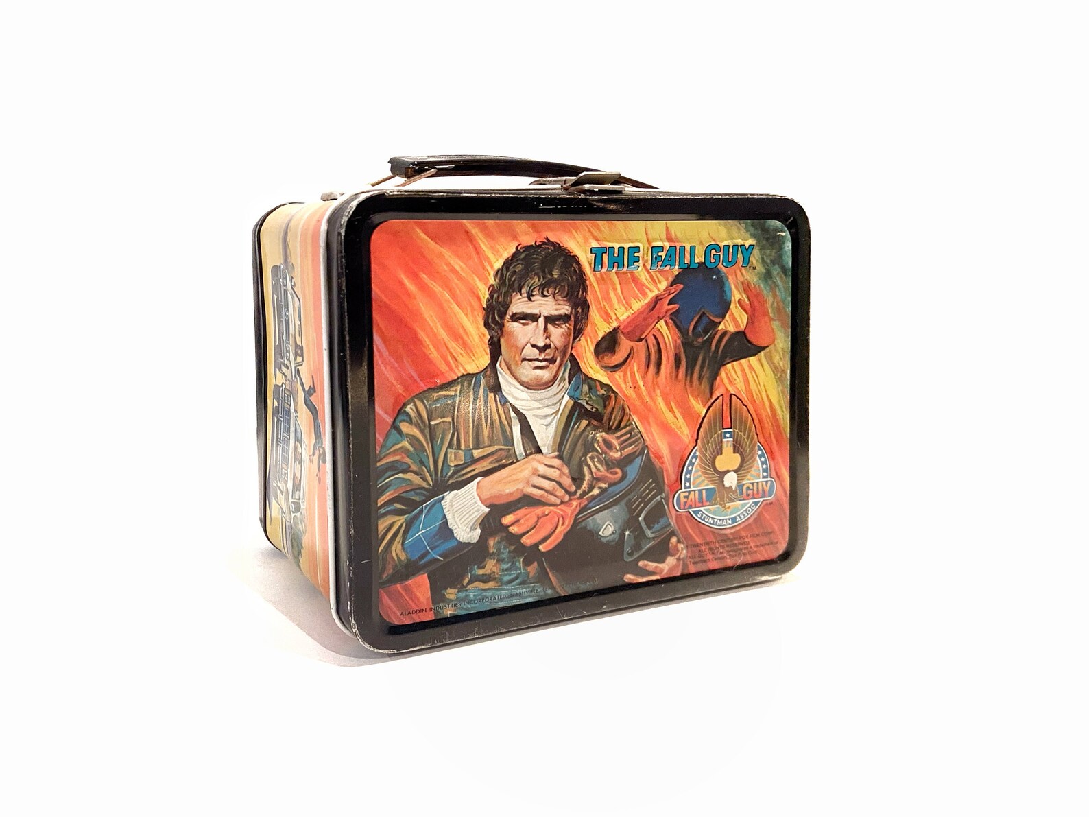 Vintage 1981 the Fall Guy Metal Lunchbox, the Fall Guy Lunchbox With ...