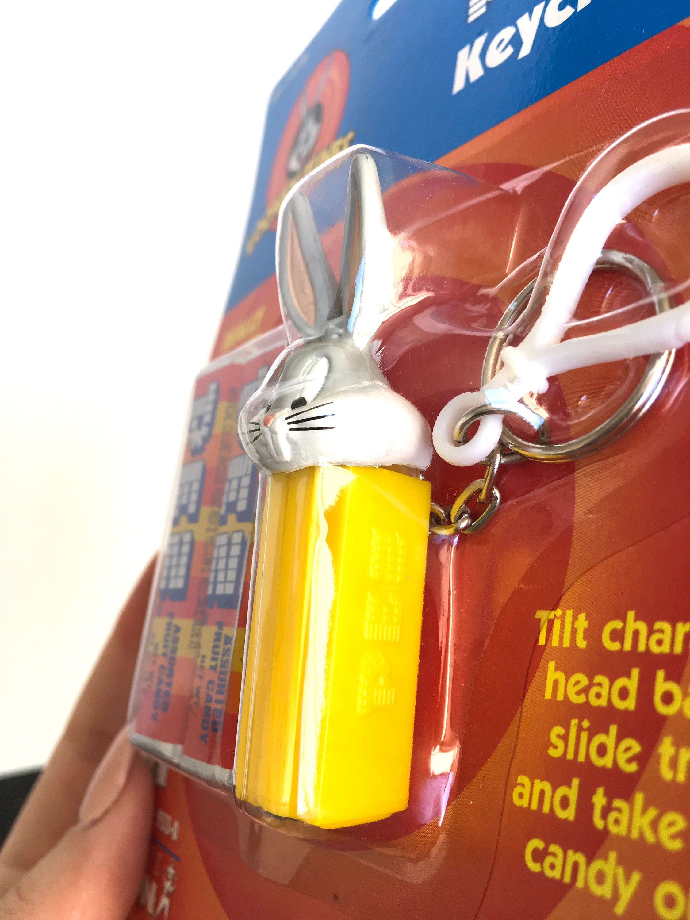 Vintage Pez Candy Keychain looney Toons Pez Candy Dispenser - Etsy