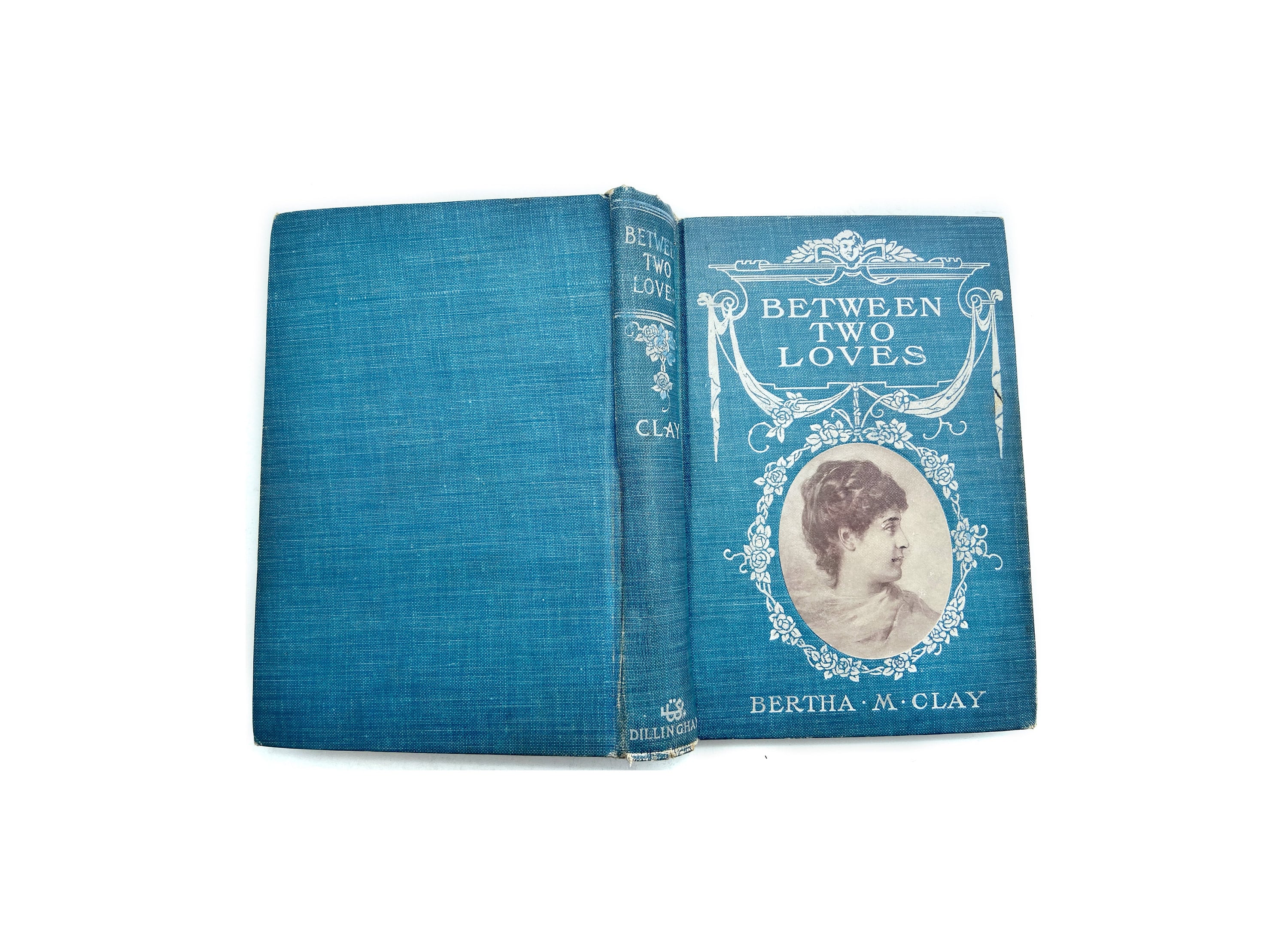 Between Two Loves Book by Bertha M Clay 1892, Charlotte Mary Brame ...