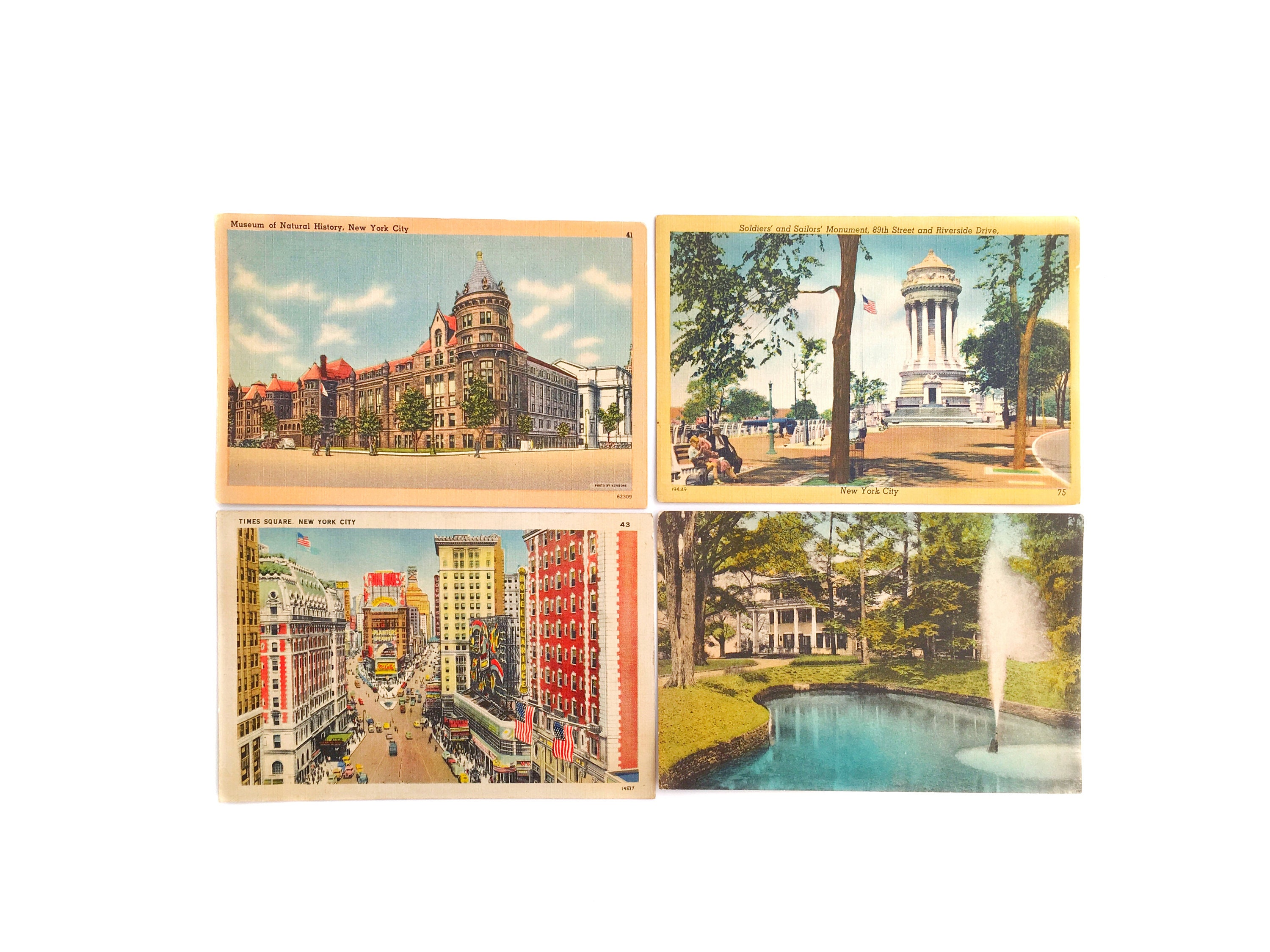 Memorabilia Grand Canyon Vintage Set of 5 Arizona Postcards 1 Colorado ...