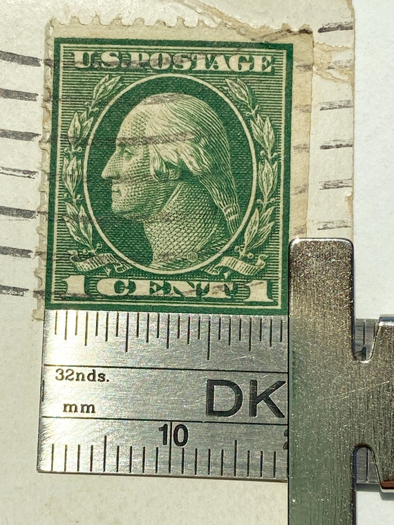Rare George Washington One Cent Stamp 1913 Colorado Springs - Etsy