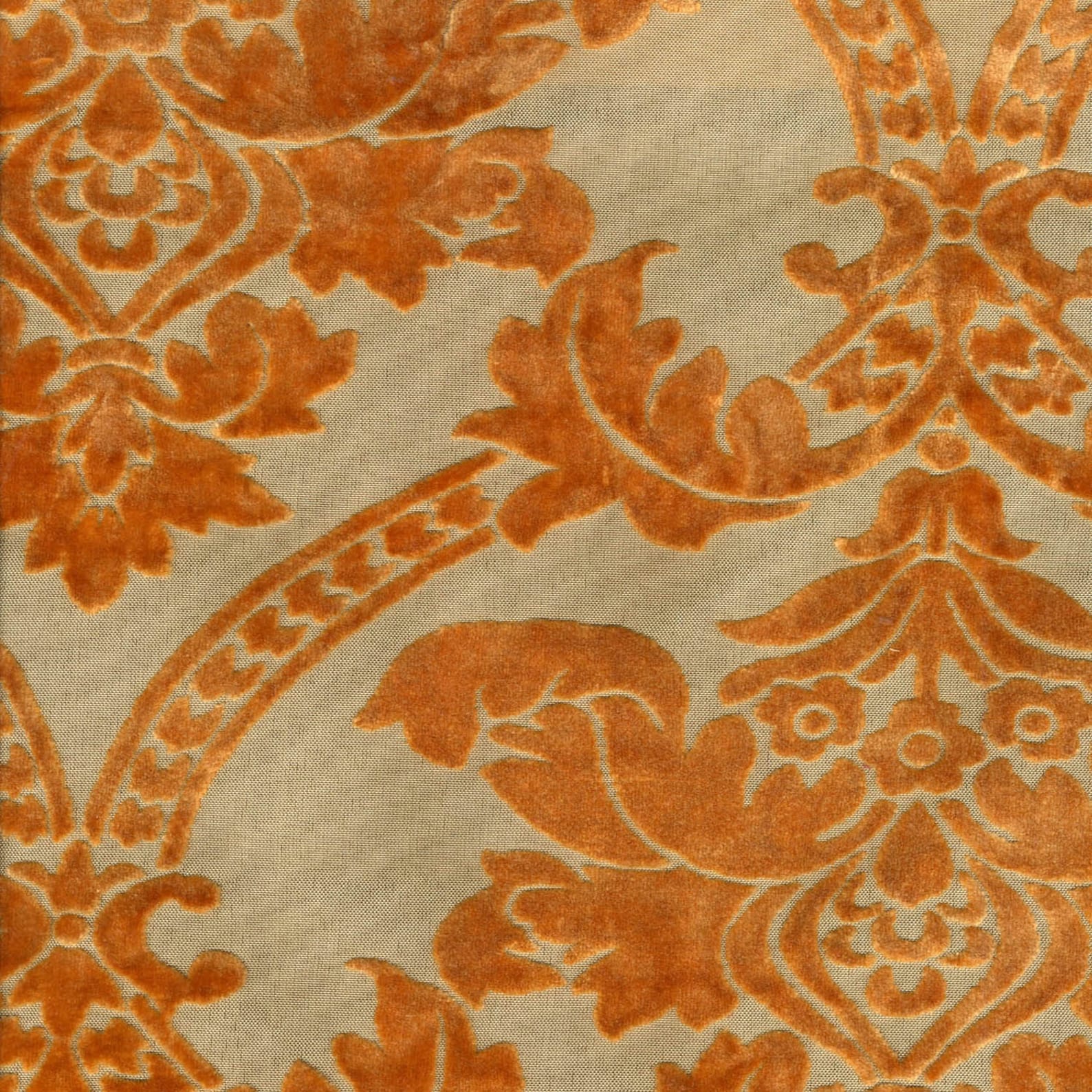 Viscose Poly Rayon Cut Velvet Burnout With Damask, Classic Damask - Etsy