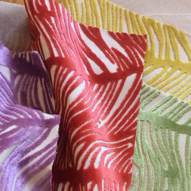 Cut Velvet Fabric - Etsy