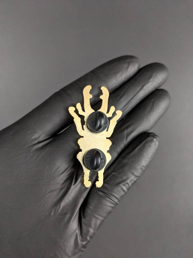 Stag Beetle Pin - Etsy