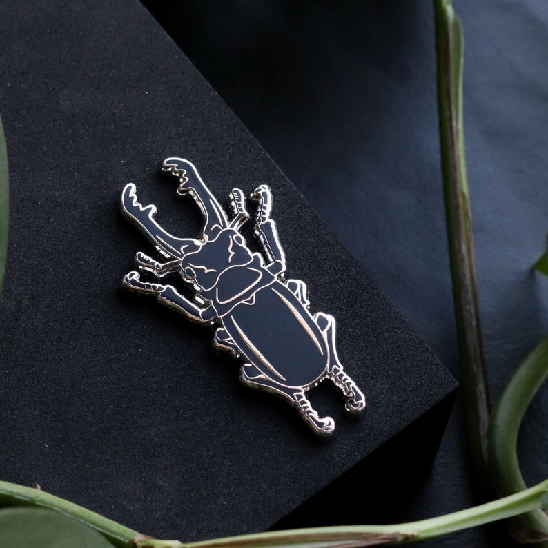 Stag Beetle Pin - Etsy