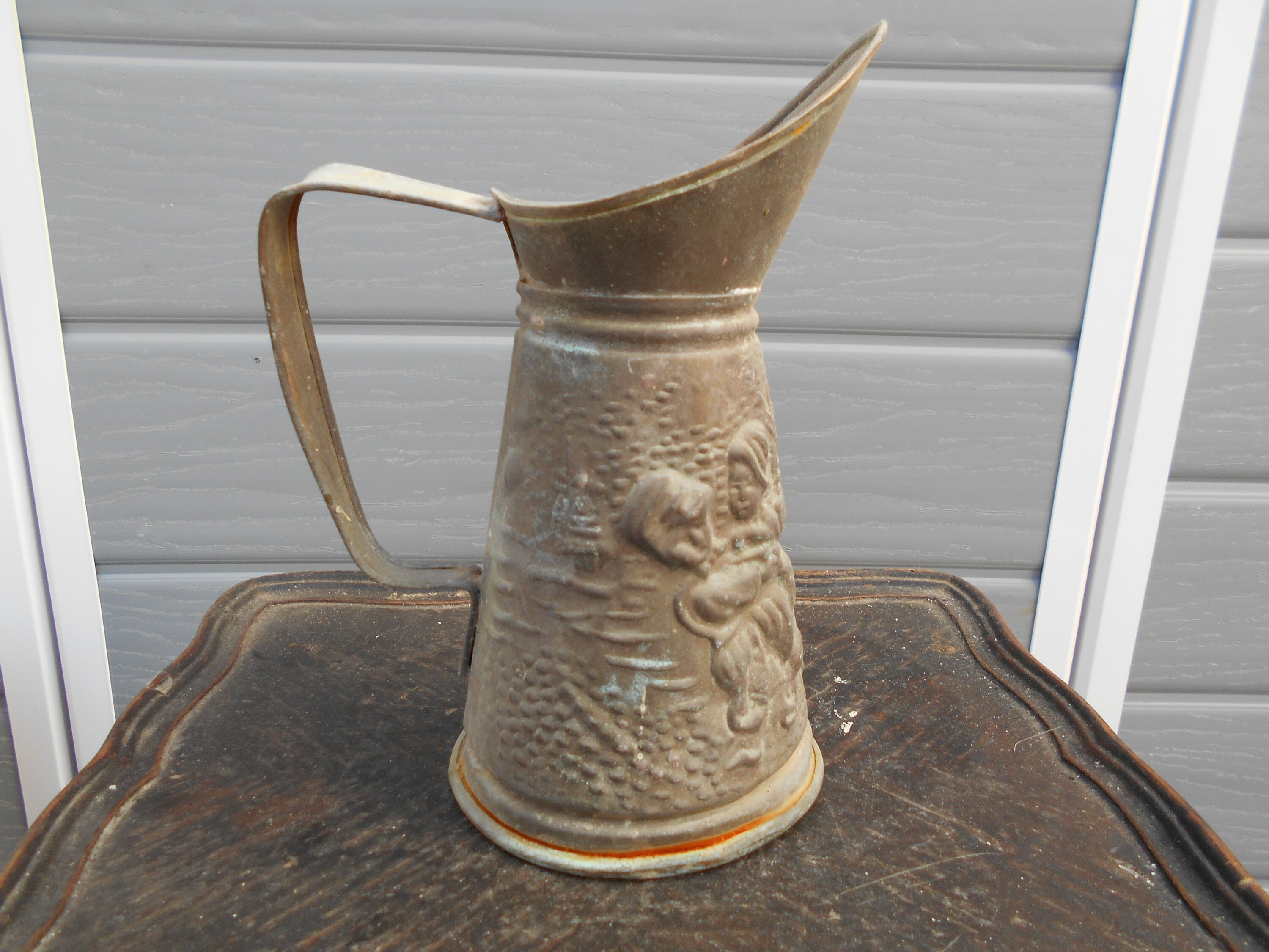 Vintage Early 1900 PEERAGE Copper Water Jug Stamped Made in - Etsy