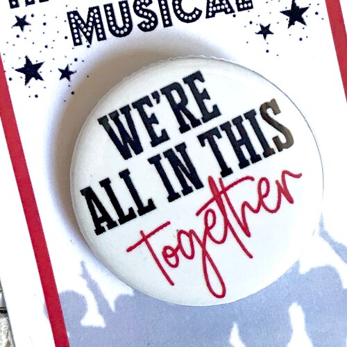 WILDCATS East High High School Musical Inspired Pin Magnet | Etsy