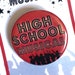 High School Musical Inspired Pin, Magnet, Button, Musical Theatre - Etsy