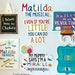 Matilda the Musical Inspired Sticker Pack - 9 Count - Etsy