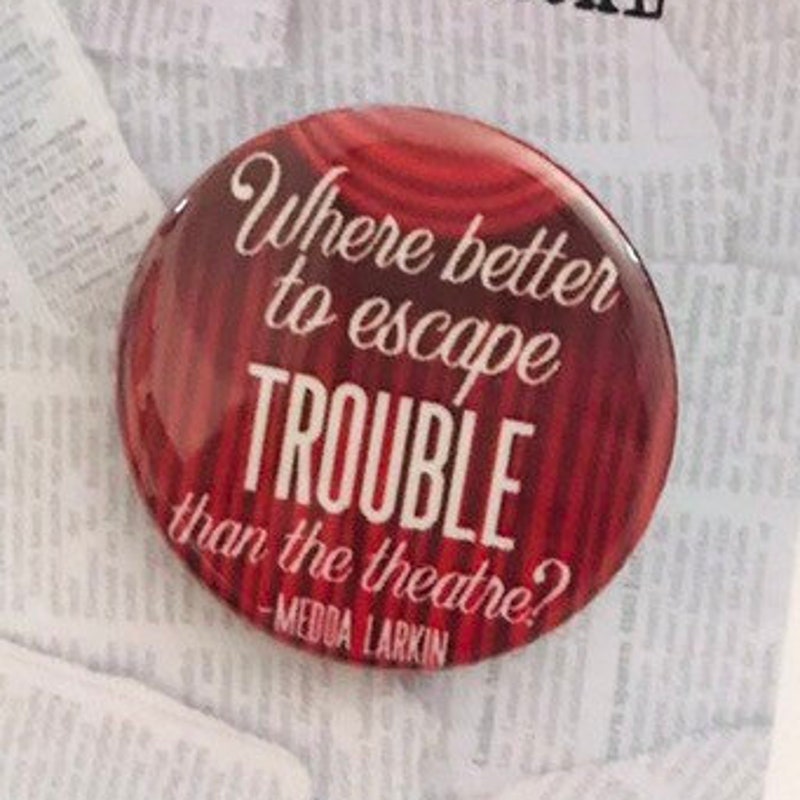 Theatre Enamel Pin - Etsy