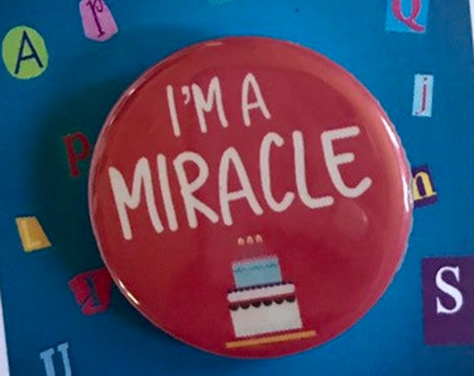 Matilda the Musical Miracle Inspired Pinback, Button, Badge, Magnet ...