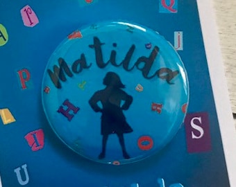 Matilda the Musical Miracle Inspired Pinback Button Badge - Etsy