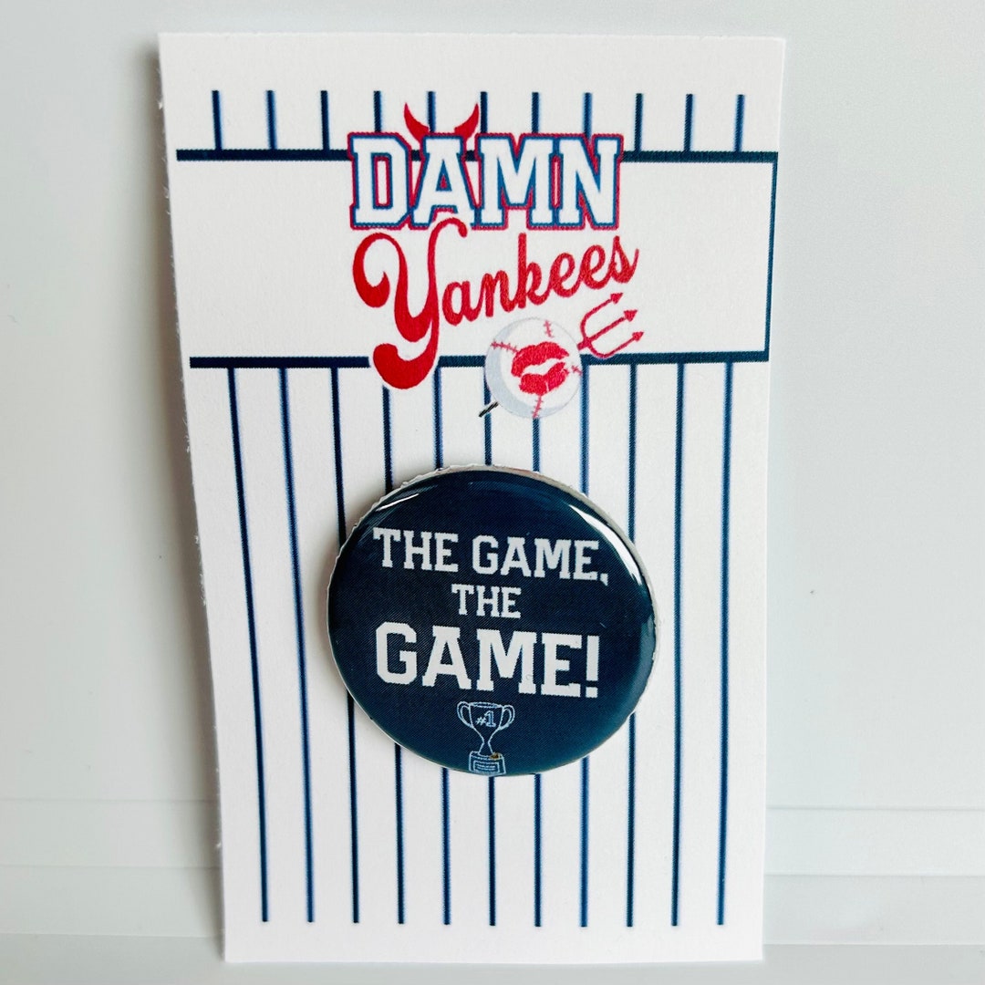 DAMN YANKEES Game Inspired Pinback, Pin, Button, Badge, Magnet Musical ...