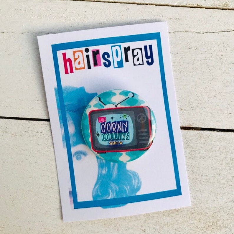 Hairspray the Musical Inspired the Corny Collins Show Pinback - Etsy