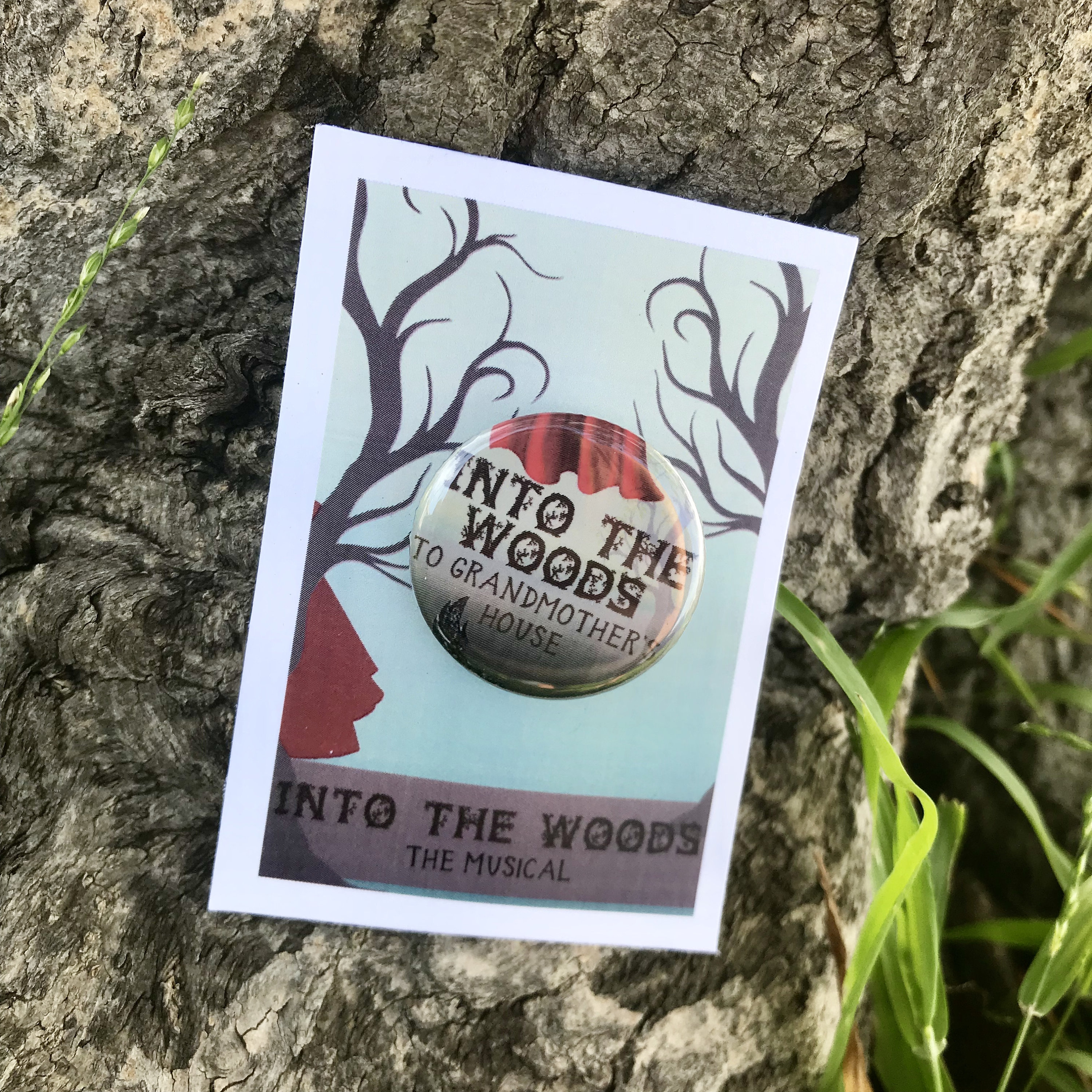 INTO THE WOODS Inspired Little Red Pinback, Button, Musical Theatre - Etsy