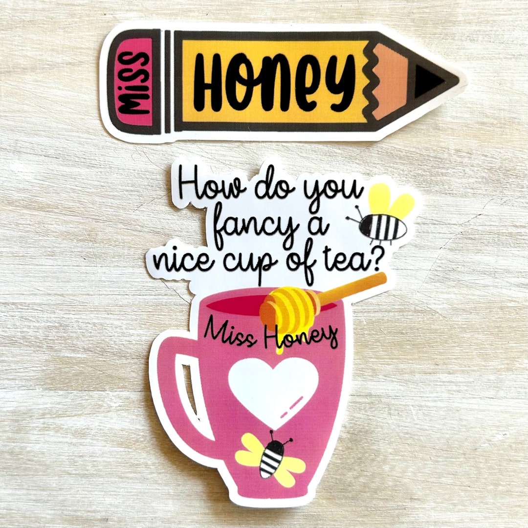 Matilda the Musical Miss Honey Inspired Sticker Pack - 2 Count - Etsy