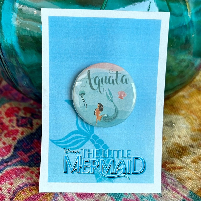 Little Mermaid The Musical Inspired Daughters Of Triton Aquata Pin