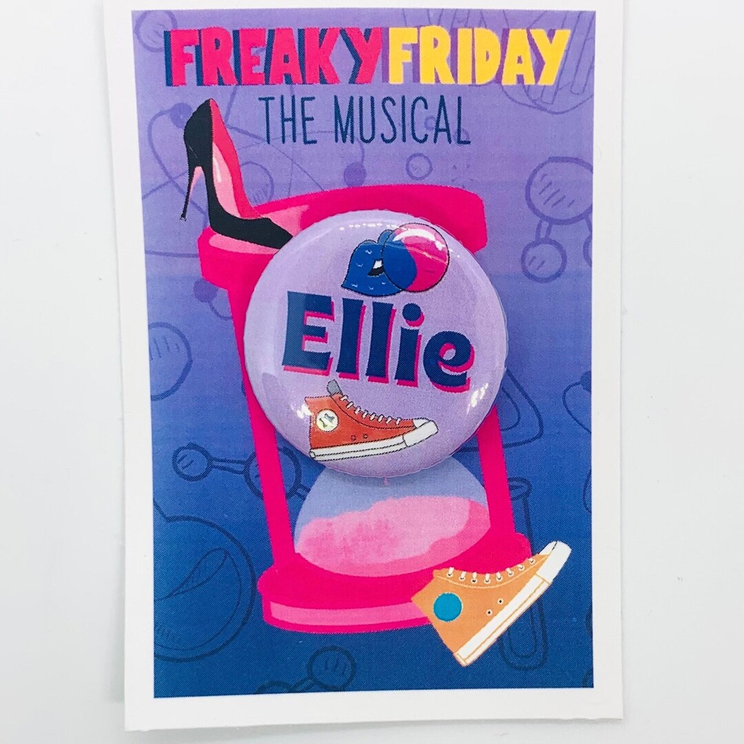 Freaky Friday the Musical Ellie Inspired Pin, Badge, Magnet, Button ...