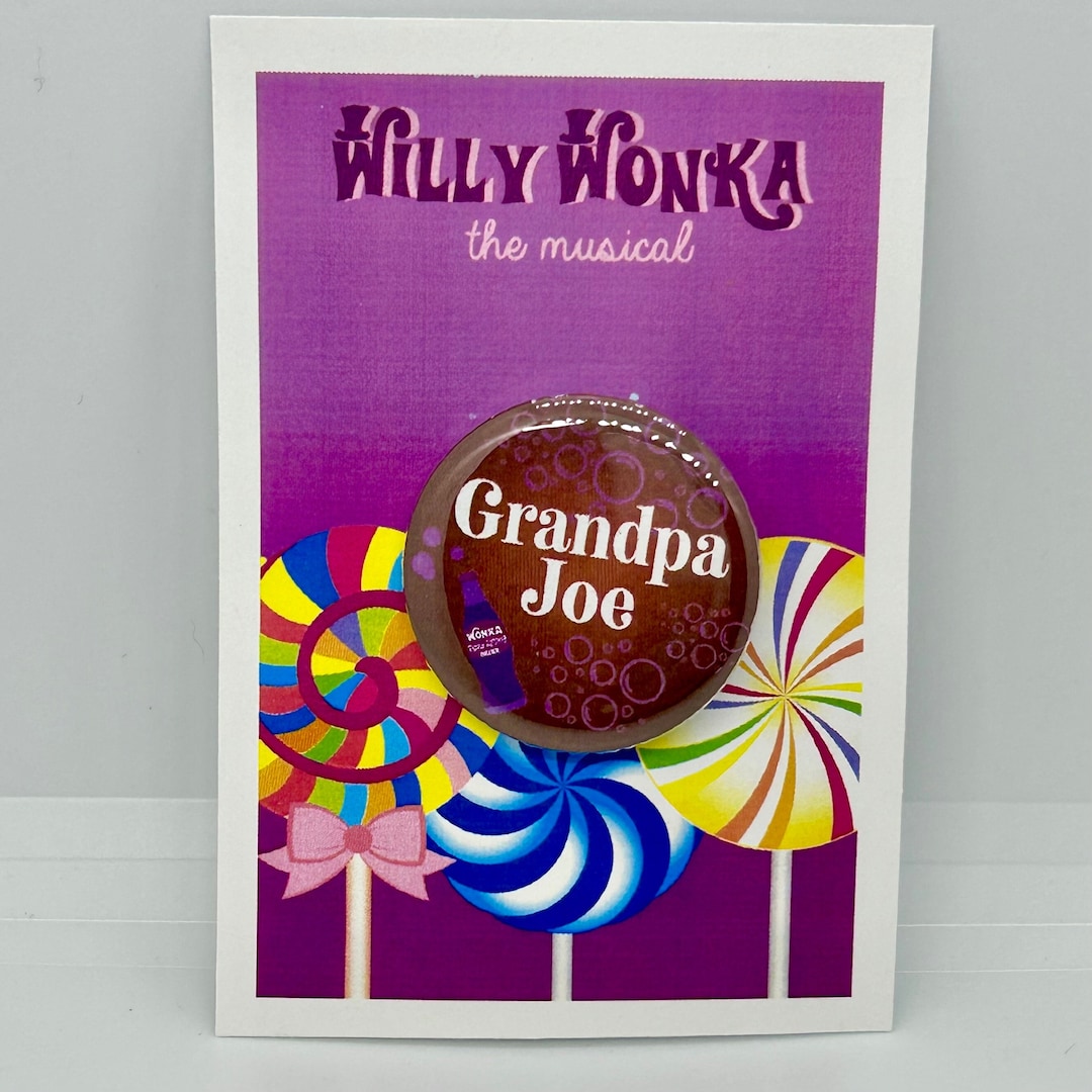 WILLY WONKA the Musical Inspired Grandpa Joe and Charlie Bucket Fizzy ...