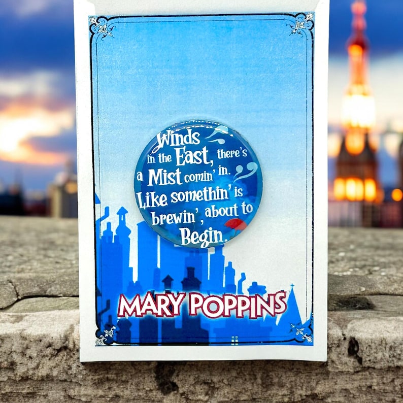 Mary Poppins the Musical Inspired Winds From the East, Chim Chim-cheree ...