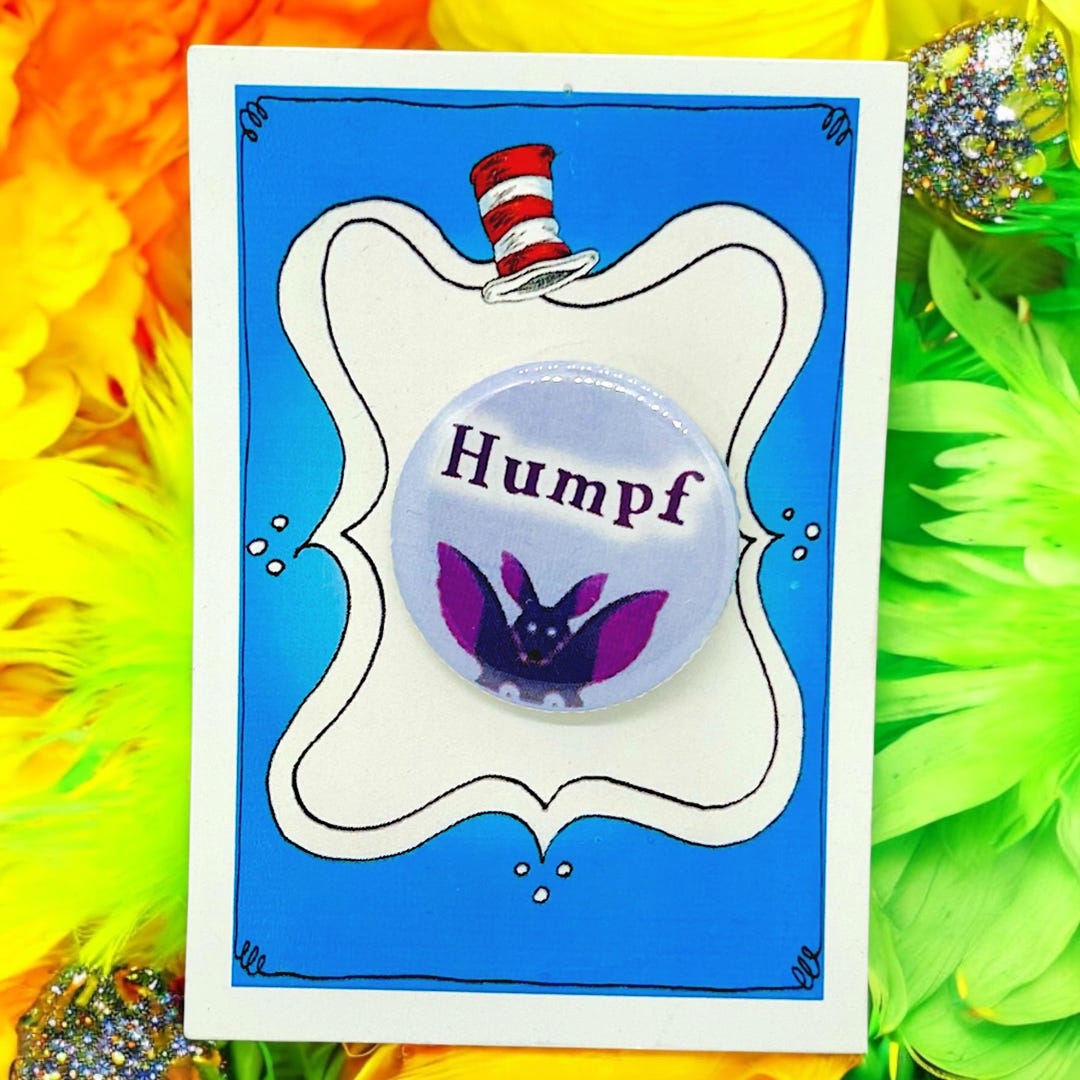 Sour Kangaroo,young Kangaroo, Humph Inspired Pin, Pinback, Button ...