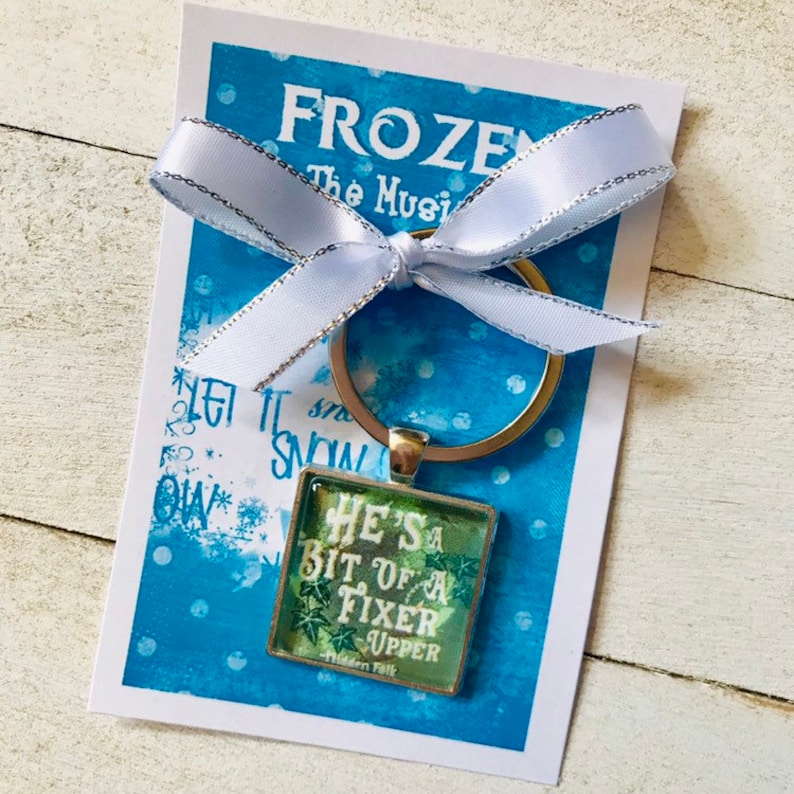 FROZEN the Musical Inspired HIDDEN FOLK Fixer Upper Key Chain - Etsy